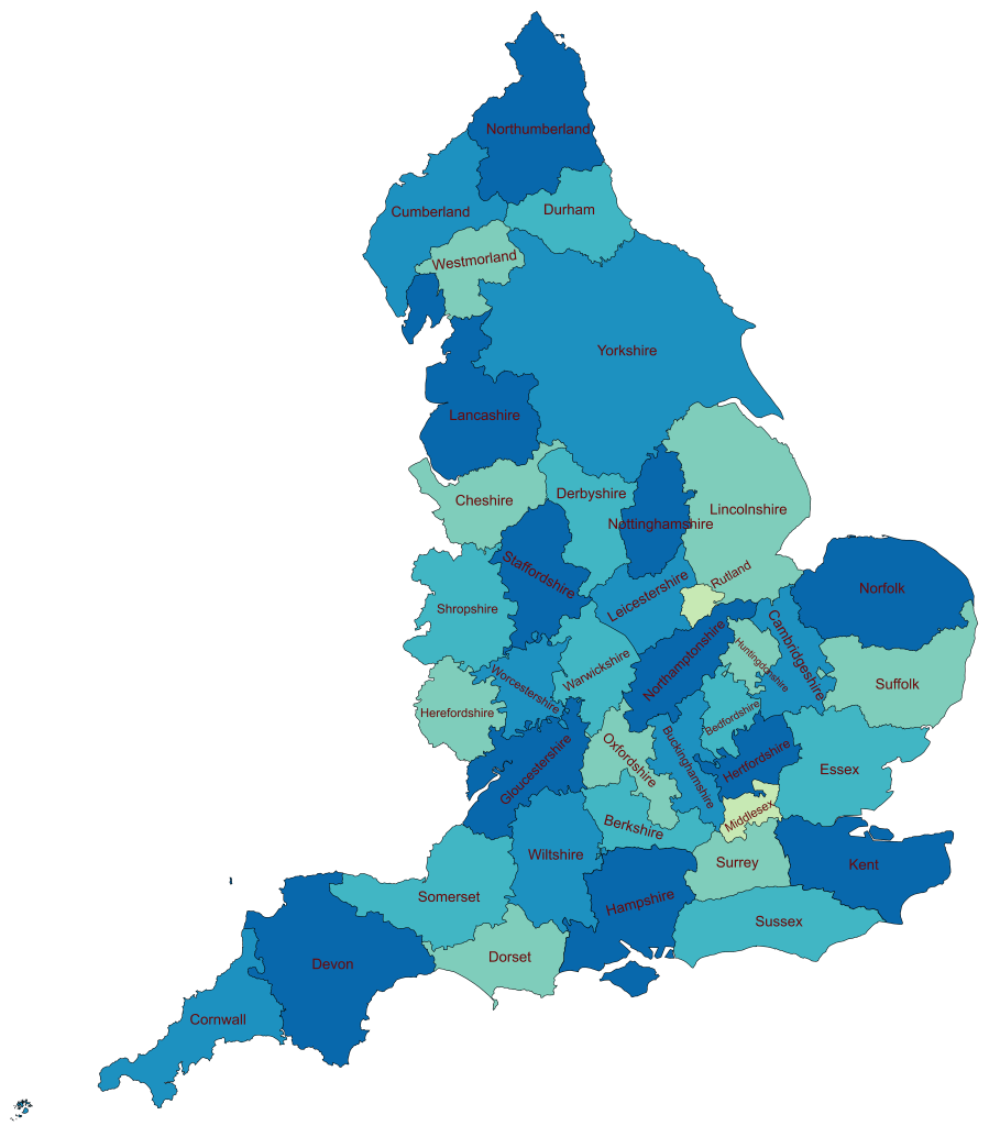 County Origins Campaign For Historic Counties